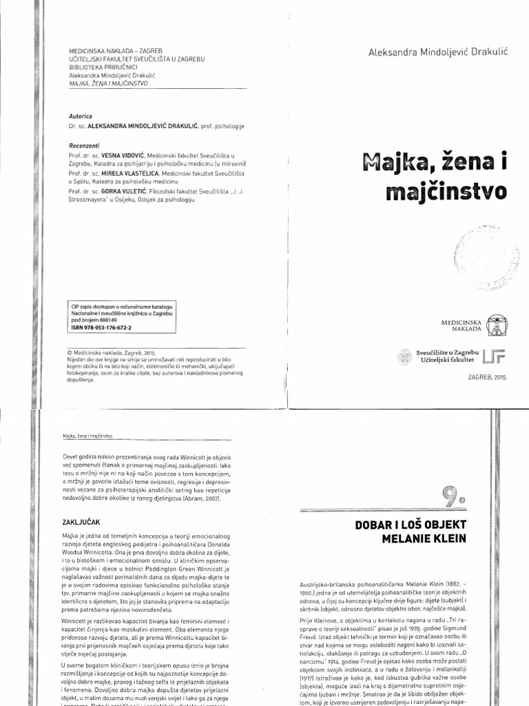 Teorija Objektnih Odnosa | PDF