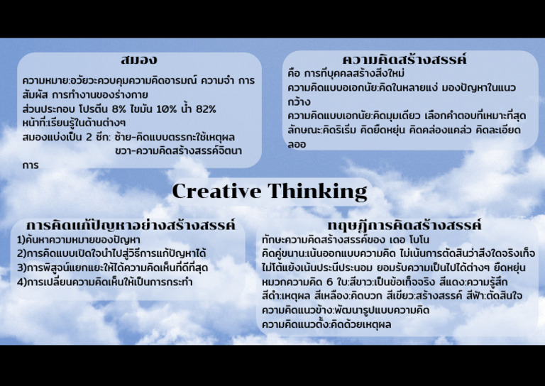 Creative Thinking PDF | PDF