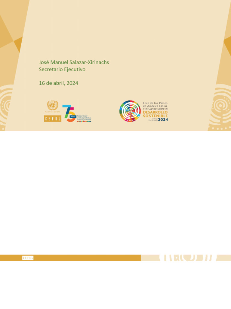 ESP VII Informe Del FDS 2024 | PDF | Sustentabilidad | Economias