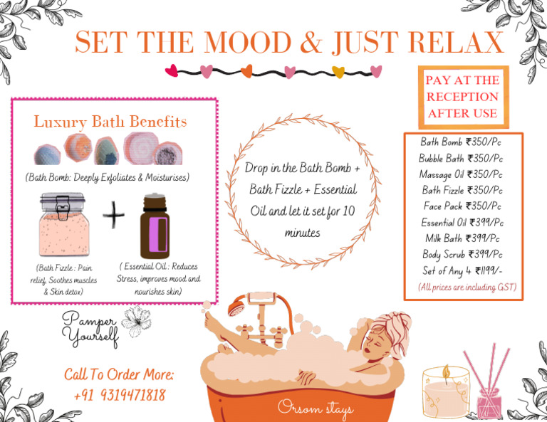 Set the Mood Bath Bomb | PDF