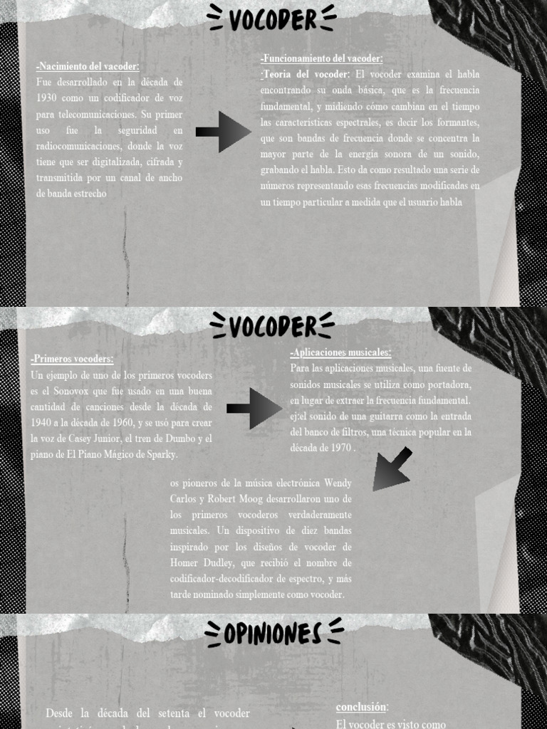 Vocoder | PDF | Producción de sonido | Sonido