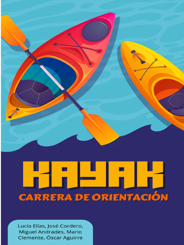 Carrera de Orientación Kayak 2 | PDF | Kayac