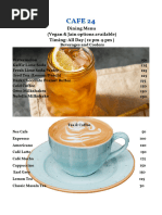 Artcaffe Menu | PDF | Hamburgers | Sauce