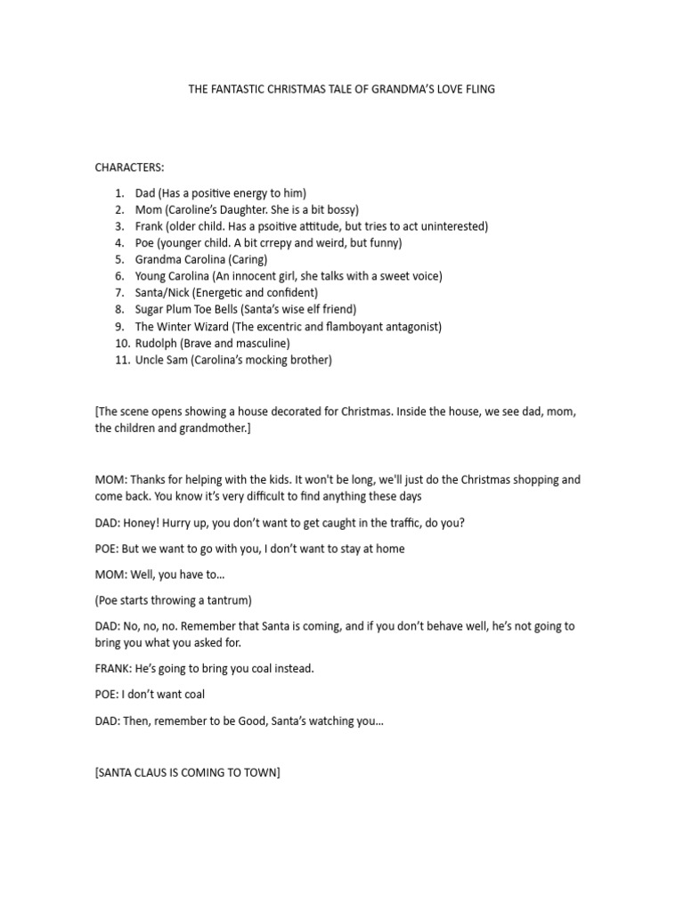 Rodolfo el reno en inglés | PDF | Santa Claus | Rudolph The Red Nosed ...