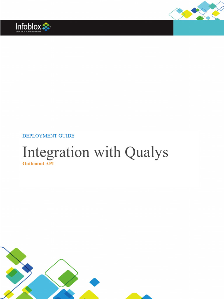 Qualys Deployment Guide | PDF | Malware | Domain Name System