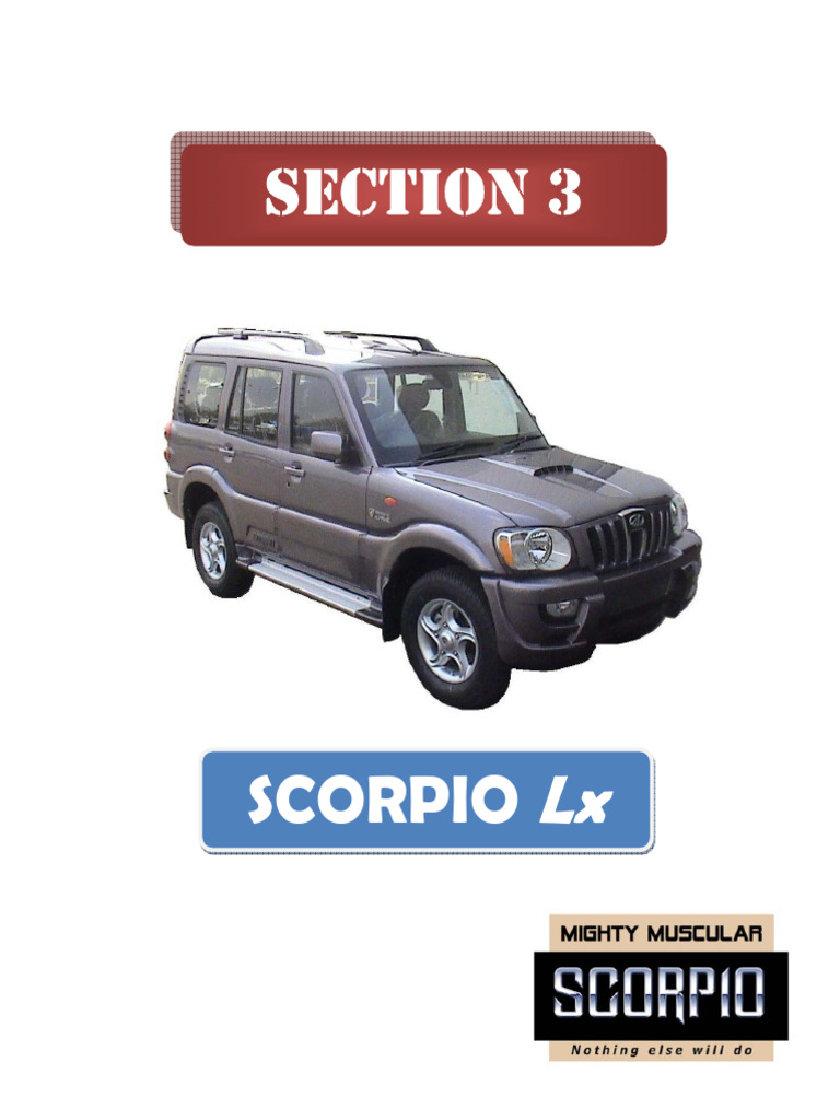 SCORPIO-WIRING_MANUAL_LX_model | PDF | Headlamp | Fuse (Electrical)