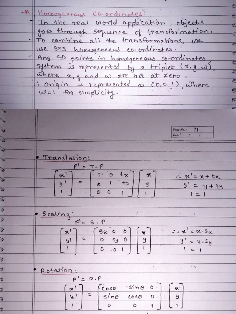 M3 - Composite Transformation | PDF
