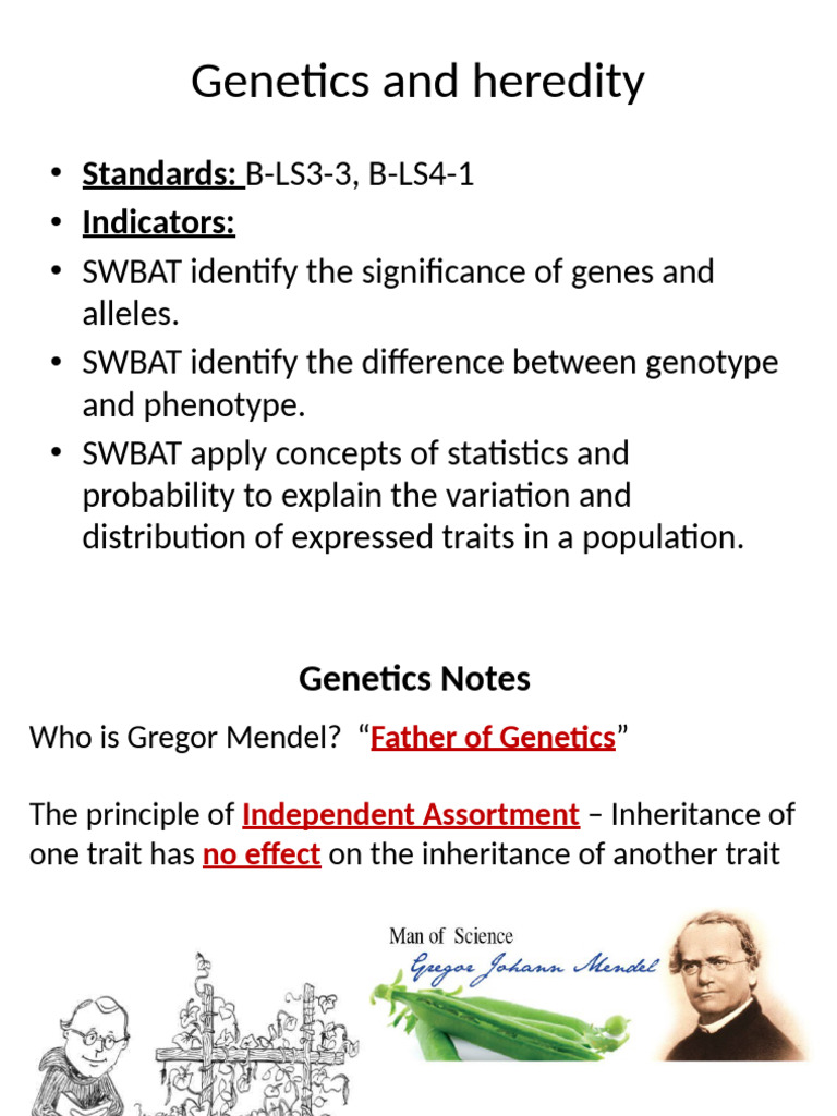 Unit 11 Heredity and Genetics | PDF | Dominance (Genetics) | Genotype