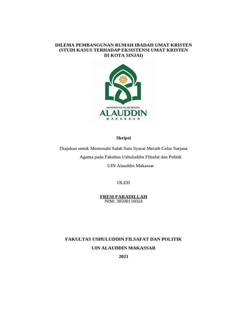 Revised Draft Skripsi Fresi Faradillah 01 | PDF