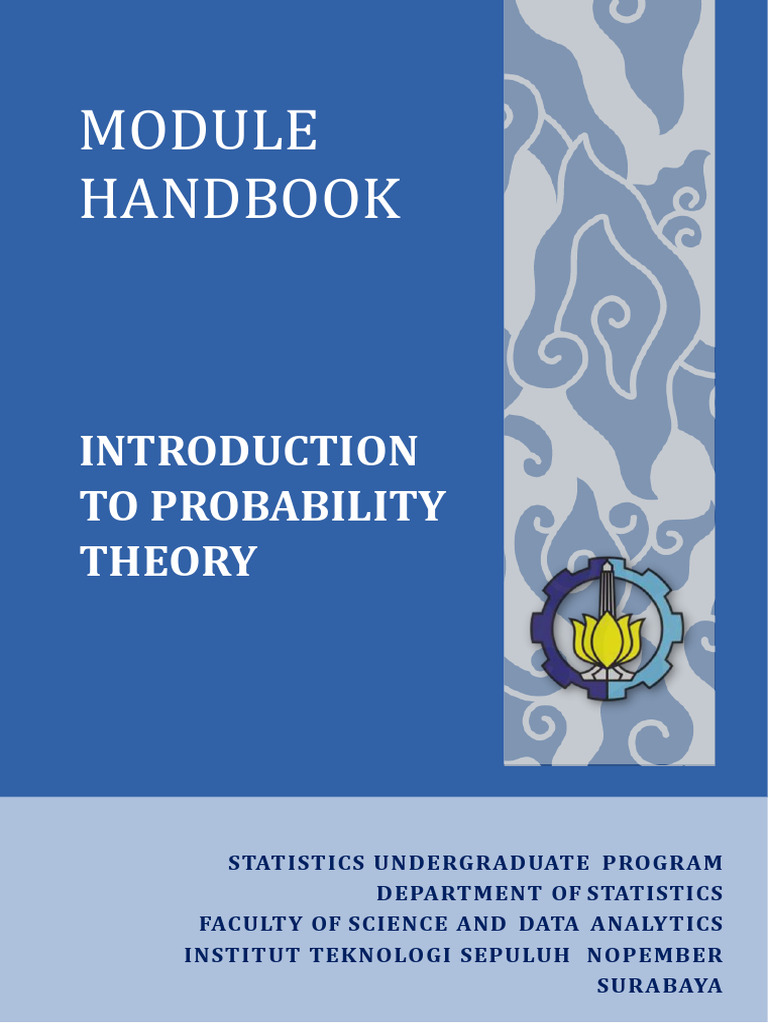 07 - Module Handbook - INTRODUCTION TO PROBABILITY THEORY | PDF | Probability Distribution ...