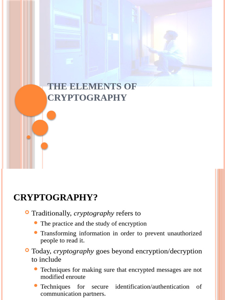 cryptography ppt | PDF | Cryptography | Public Key Cryptography cryptography ppt | PDF | Cryptography | Public Key Cryptography