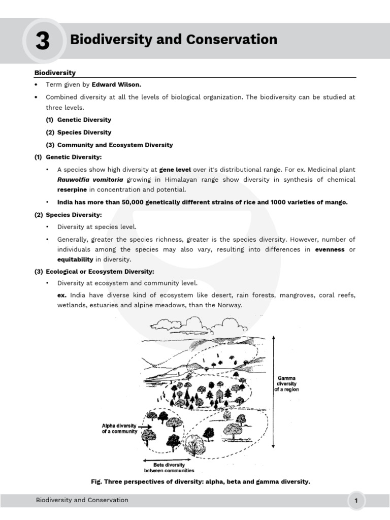 Biodiversity and Conservation 4.0 | PDF | Biodiversity | Conservation ...