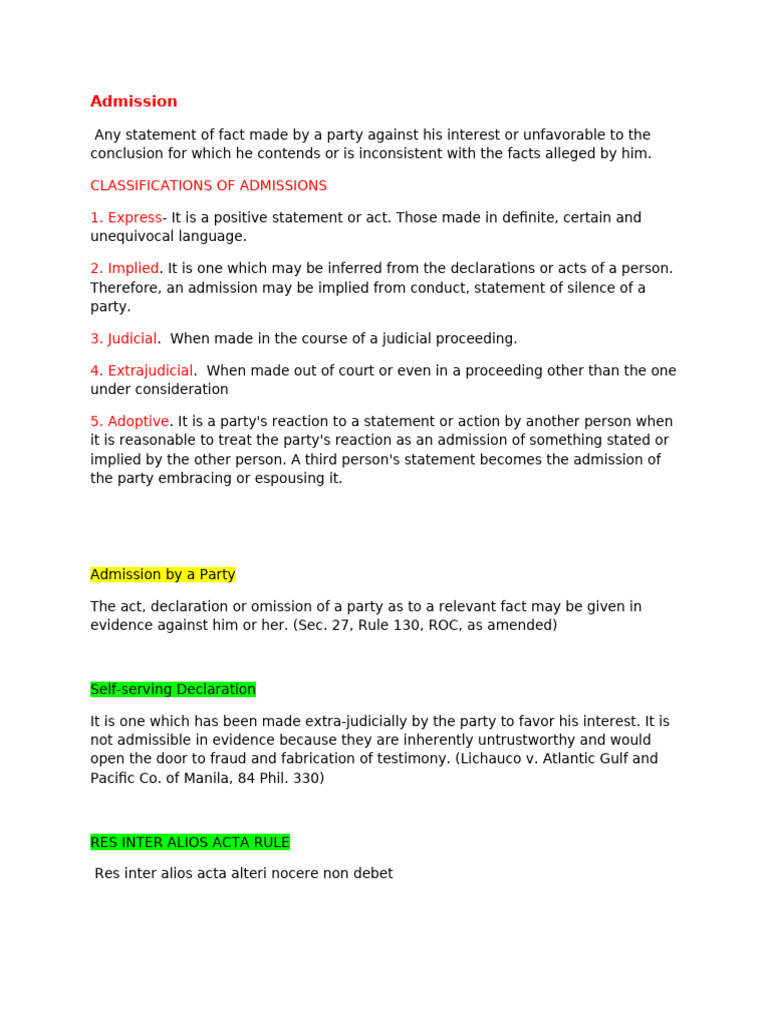 Evidence-Reviewer 085814 | PDF | Hearsay | Hearsay In United States Law