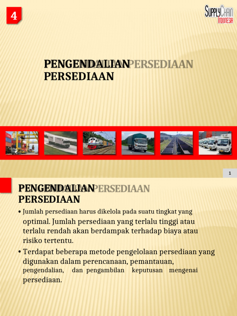 Pengendalian Persediaan | PDF