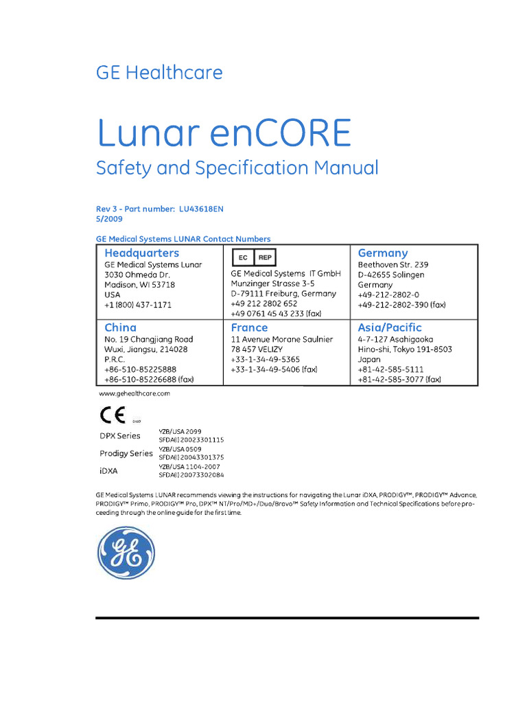 Lunar Prodigy Manual | PDF