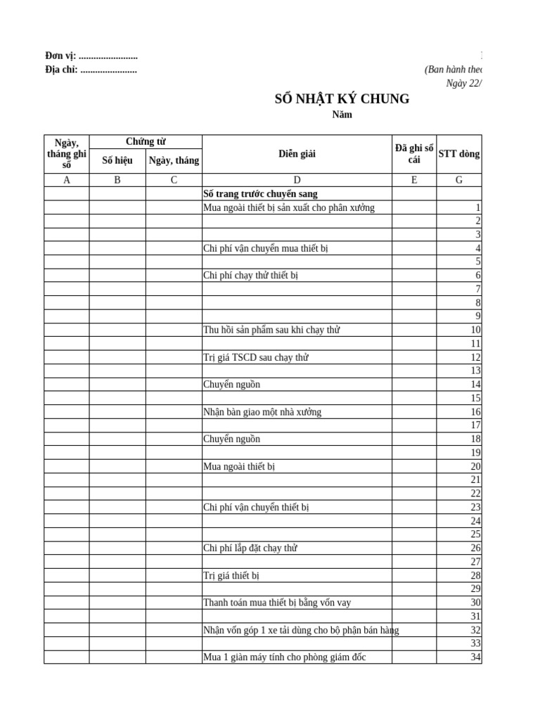 Mau-so-nhat-ky-chung | PDF