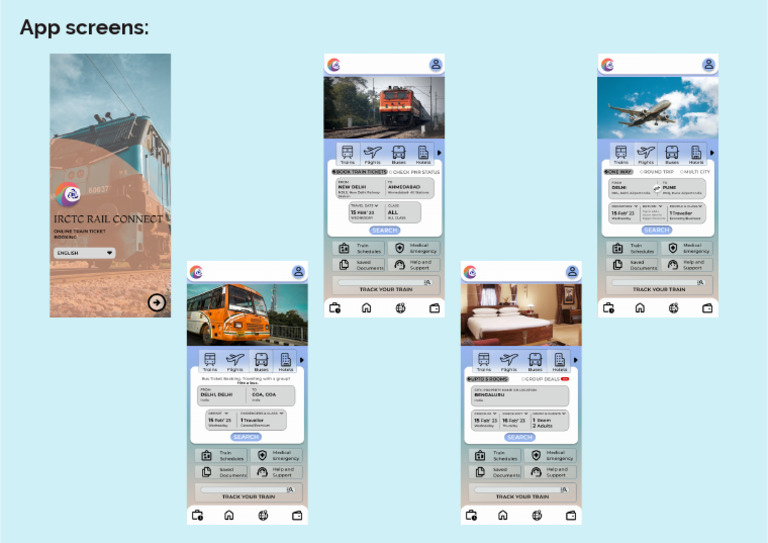 App Screens (Poster).PDF | PDF