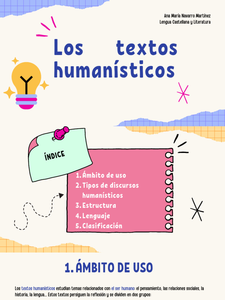 Los Textos Humanísticos | PDF | Argumento | Ensayos