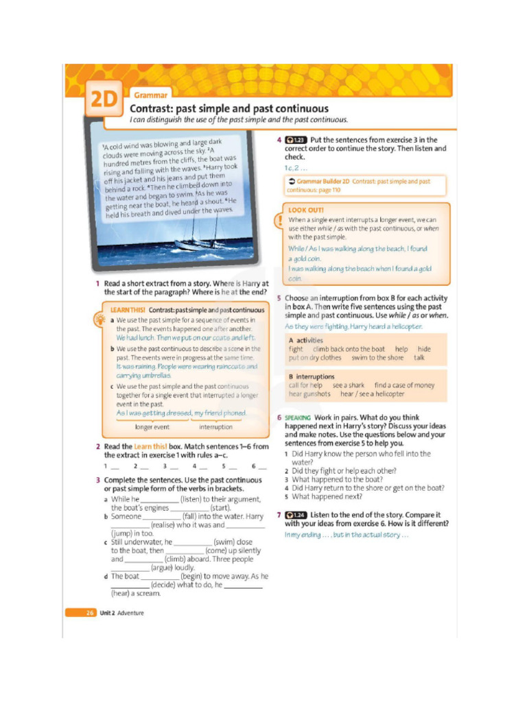 Grammar Lesson Plan 2D | PDF