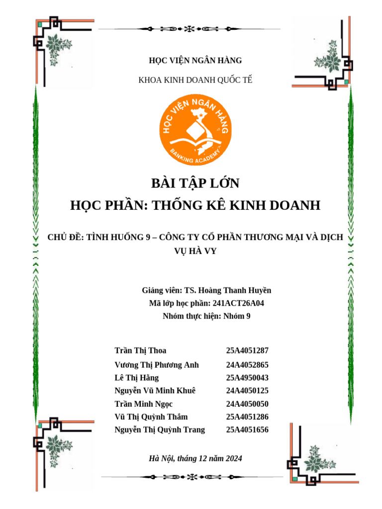 BTL TKKD Final | PDF