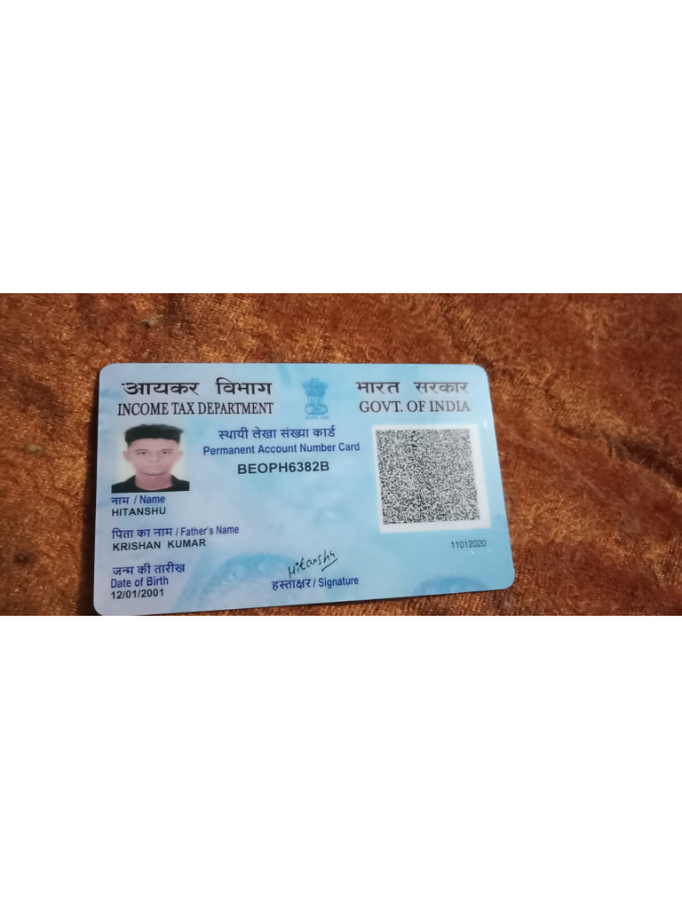 Pancard PDF | PDF