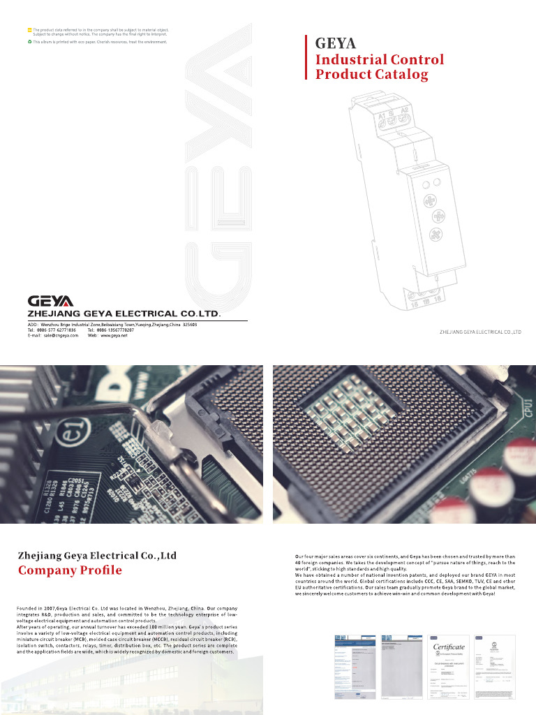 GEYA MONITORES DE TENSÃO | PDF