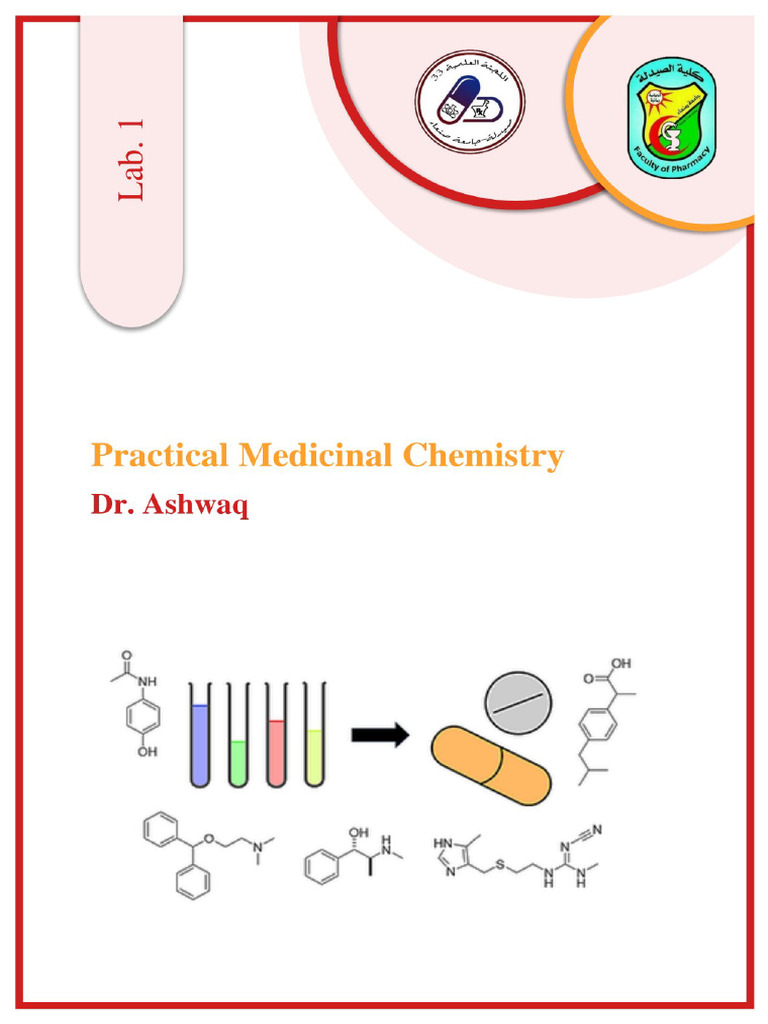 Practical Medicinal CH - Lab 1 | PDF