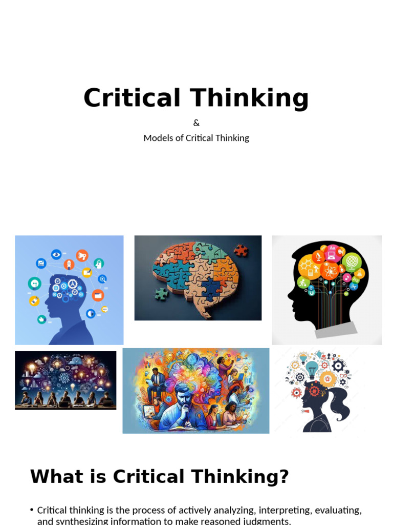Critical Thinking | PDF | Critical Thinking | Thought