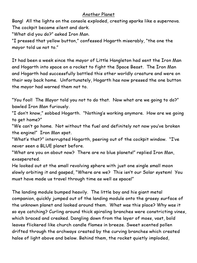 Another Planet - 1728043056 | PDF | Trees | Planets