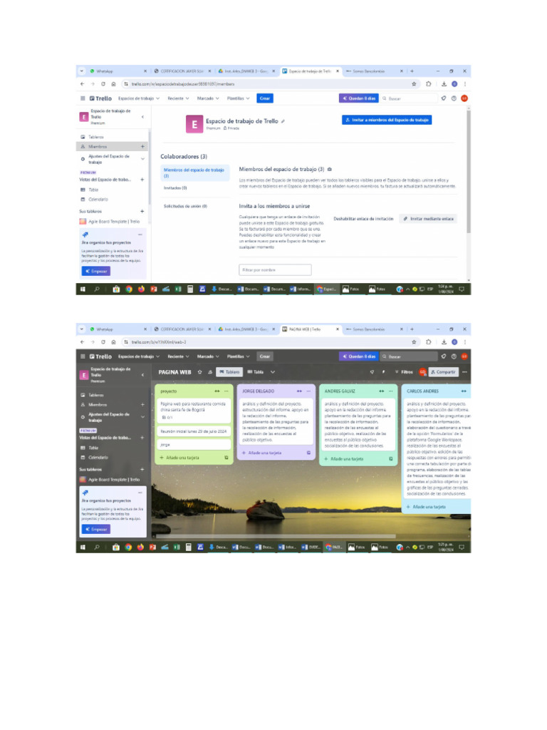 Evidencias Trello | PDF