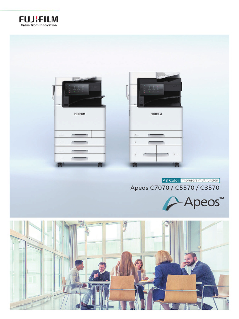 Apeos C3570 Ficha Tecnica | PDF | Autenticación | Ingeniería Informática