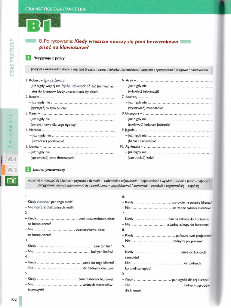 102 B1 Poirytowanie | PDF