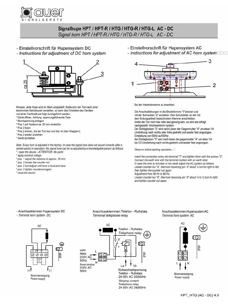 Montage HPT HTG | PDF