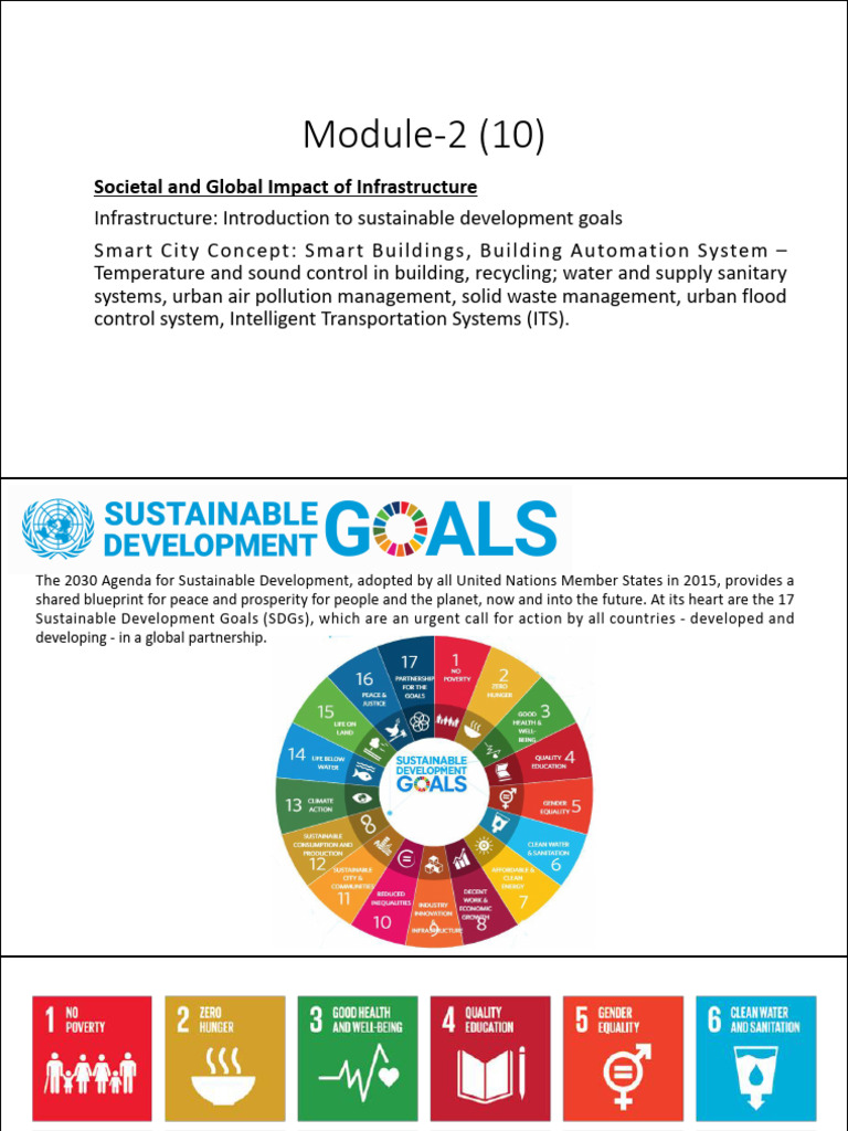 Module 2 Societal and Global Impact of Infrastructure | PDF