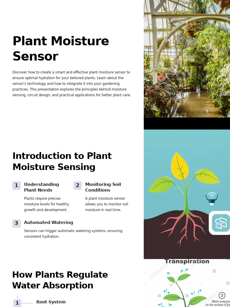 Plant Moisture Sensor | PDF | Sensor | Soil