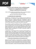 EPOC Clasificacion Anthonisen | PDF