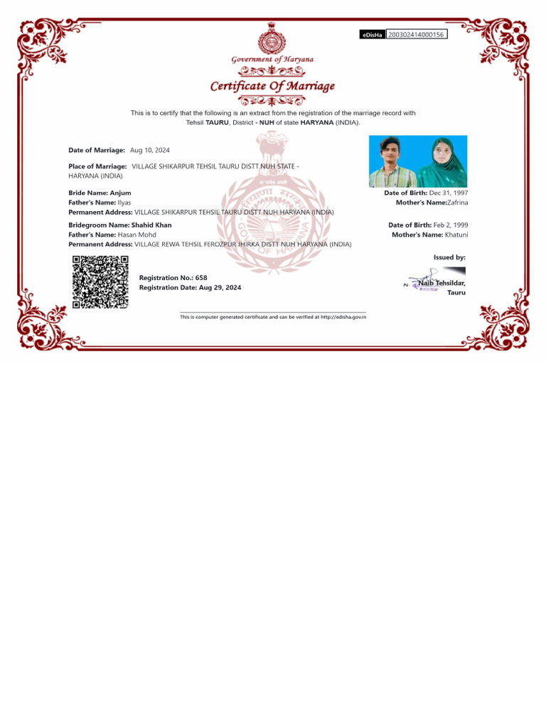 Anjum mother zafrina aasubi | PDF