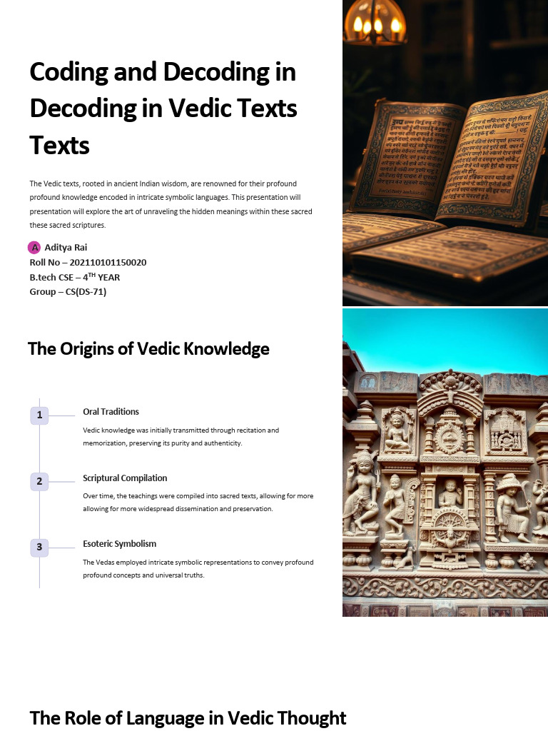 Coding-and-Decoding-in-Vedic-Texts by Aditya | PDF | Vedas | Mantra