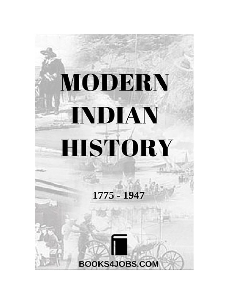 Modern Indian History Overview | PDF