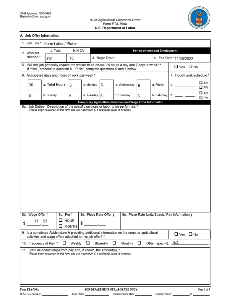 job_order | PDF | Employment | Piece Work