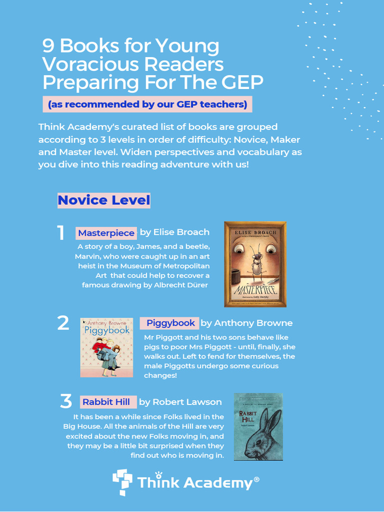 P3_GEP_English_BookList | PDF