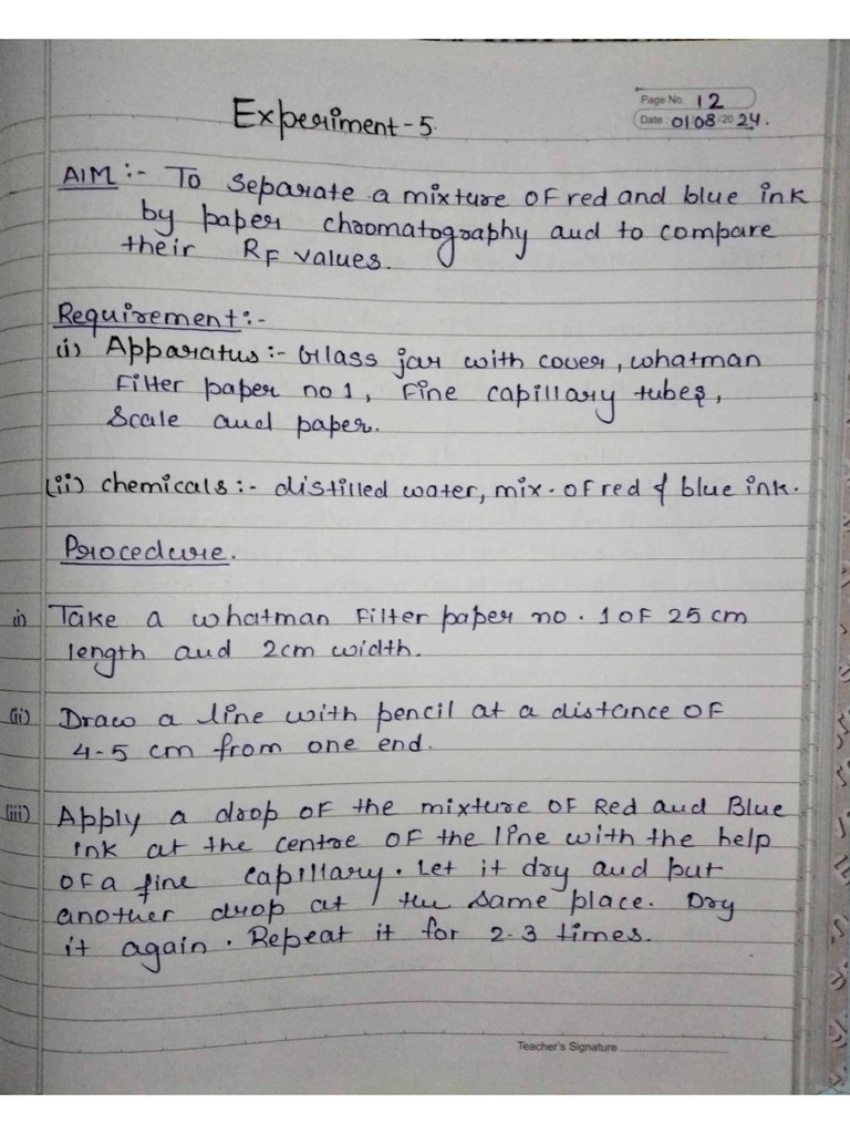 Chem Experiment 5,6,7 Salt 1,2 | PDF