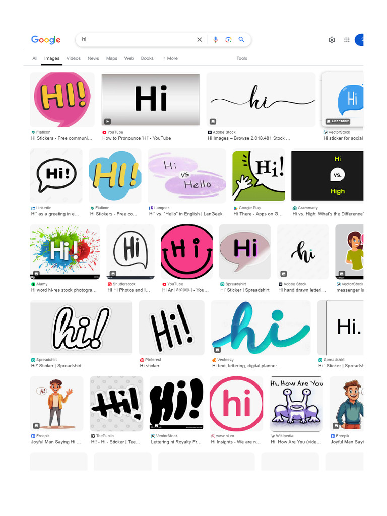 hi - Google Search | PDF