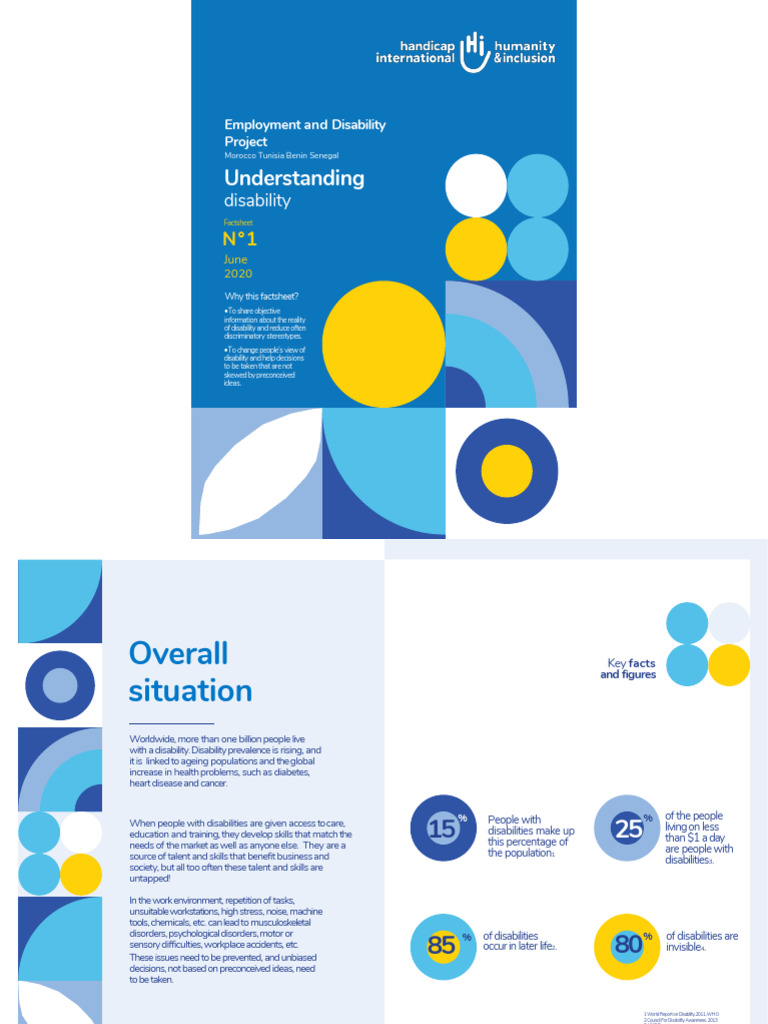 MEMO 1 Understanding Disability | PDF | Disability | Accessibility