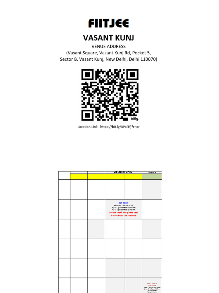 Fiitjee Mains 20357 | PDF