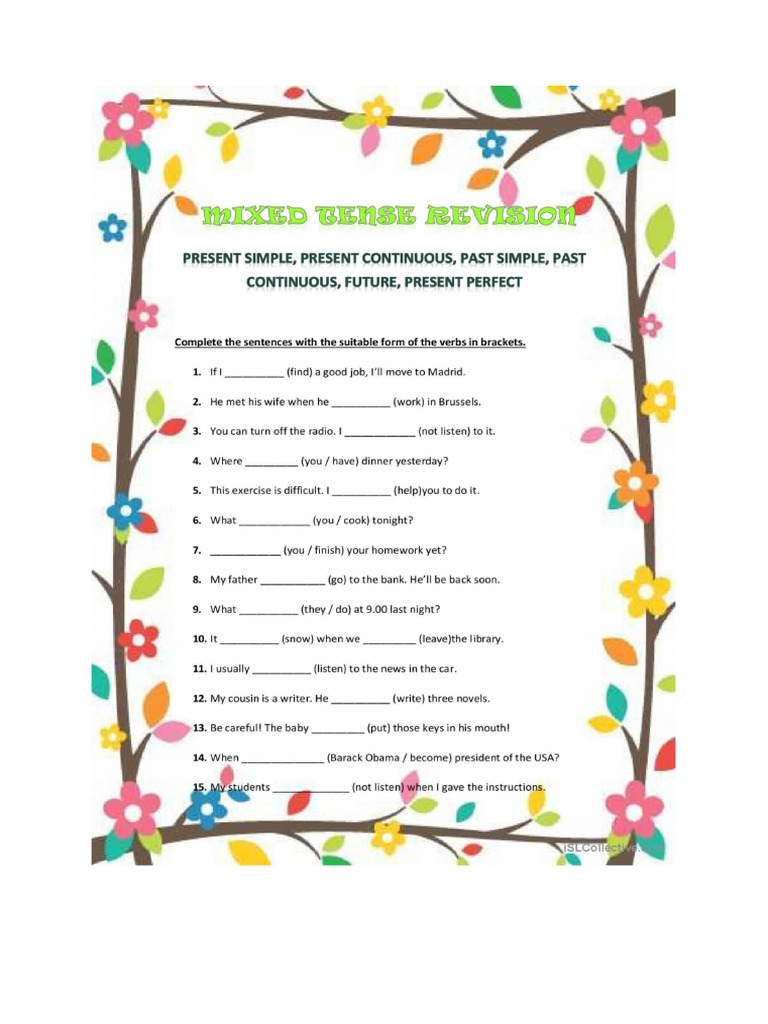 Powtórzenie Czasów Filip | PDF