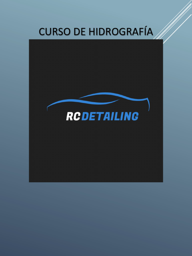 Hidrografía RC Detailing 1 | PDF | Pinturas