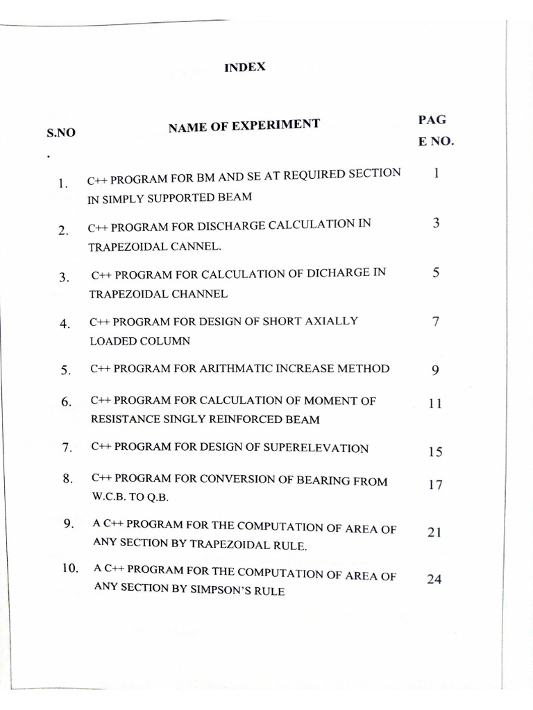 CSE Lab Manual | PDF
