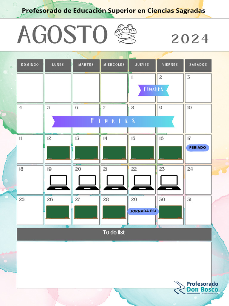 Calendario 2024 2c Sagradas | PDF
