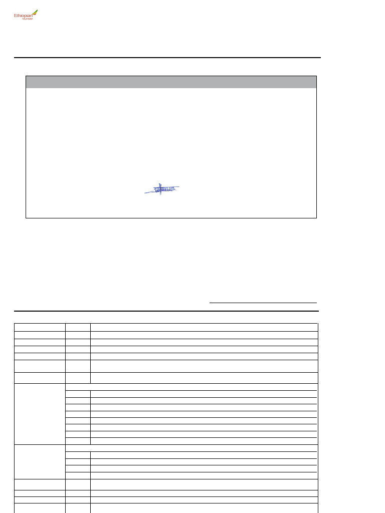 Ethiopian Mro Maintenance Experience Logbook | PDF | Aviation Safety | Aircraft